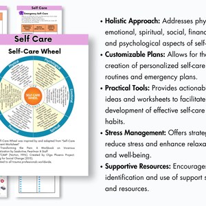 Self Care Journal, Self Care Workbook Worksheets, Self Love, Burnout ...