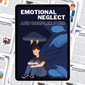 Emotional Neglect and Complex PTSD Worksheets, PTSD Workbook, Trauma ...