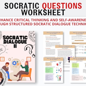 Socratic Questions for Therapists, Critical Thinking, Client Insight ...