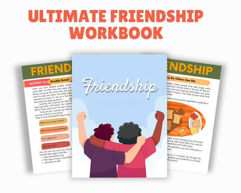 Social Skills, Friendship Kids PRINTABLE Worksheets SEL Assertive ...