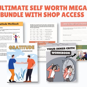 Self Worth Worksheet and Cards Bundle, Self Esteem, Confidence, Teen ...