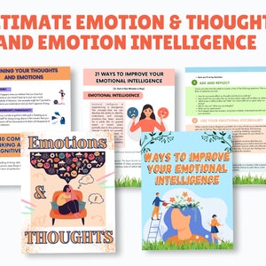 Emotions and Feelings Bundle, Psychology Resources, Inner Critic ...