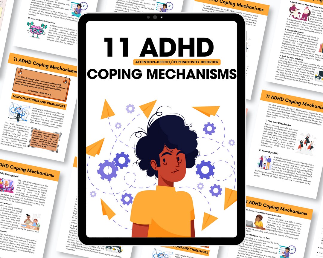 11 Adhd-executive Functioning Worksheet, Time Management, Self ...