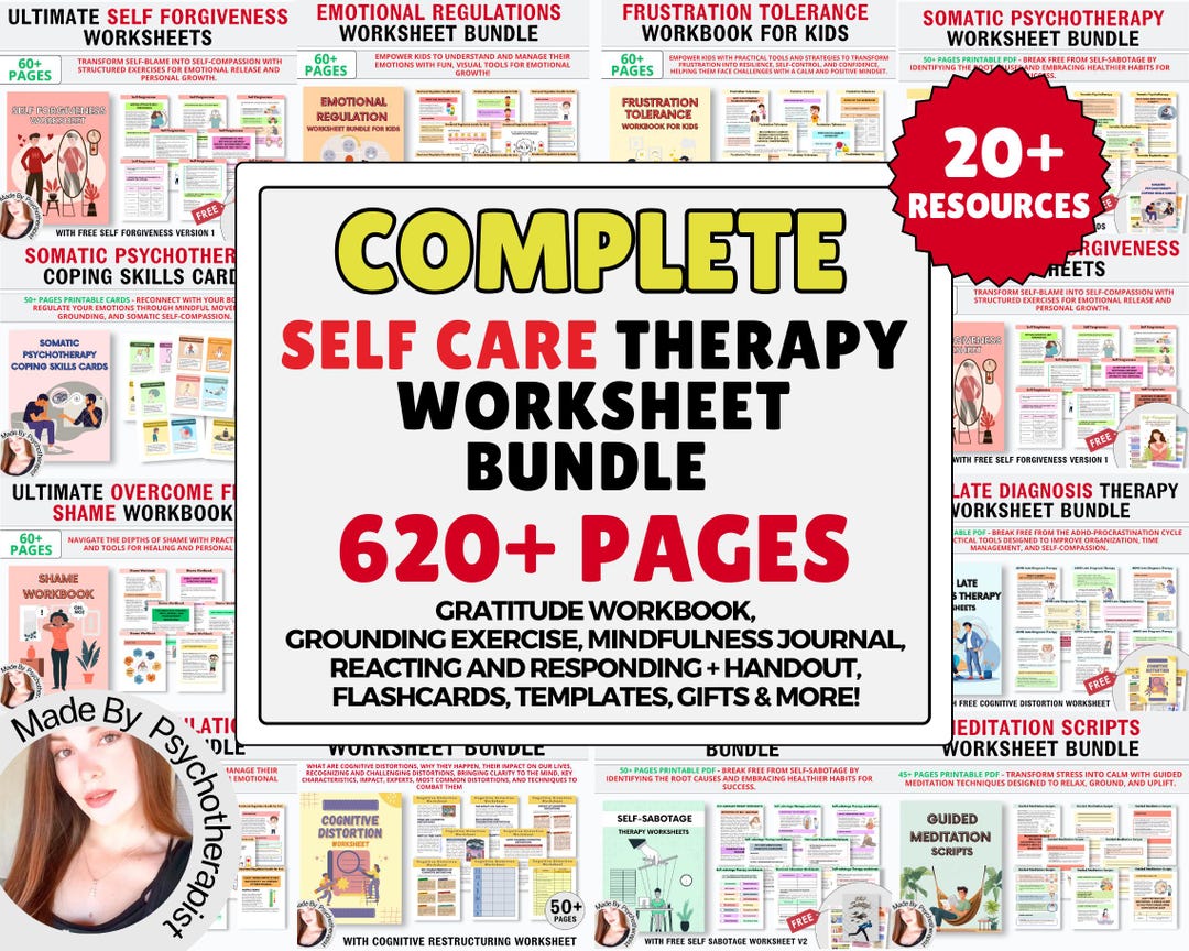 Self Care Journal, Self Care Workbook, Self Love, Burnout, Stress ...