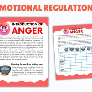 Emotional Regulation Workbook, Emotions Worksheets, Therapy Worksheets ...