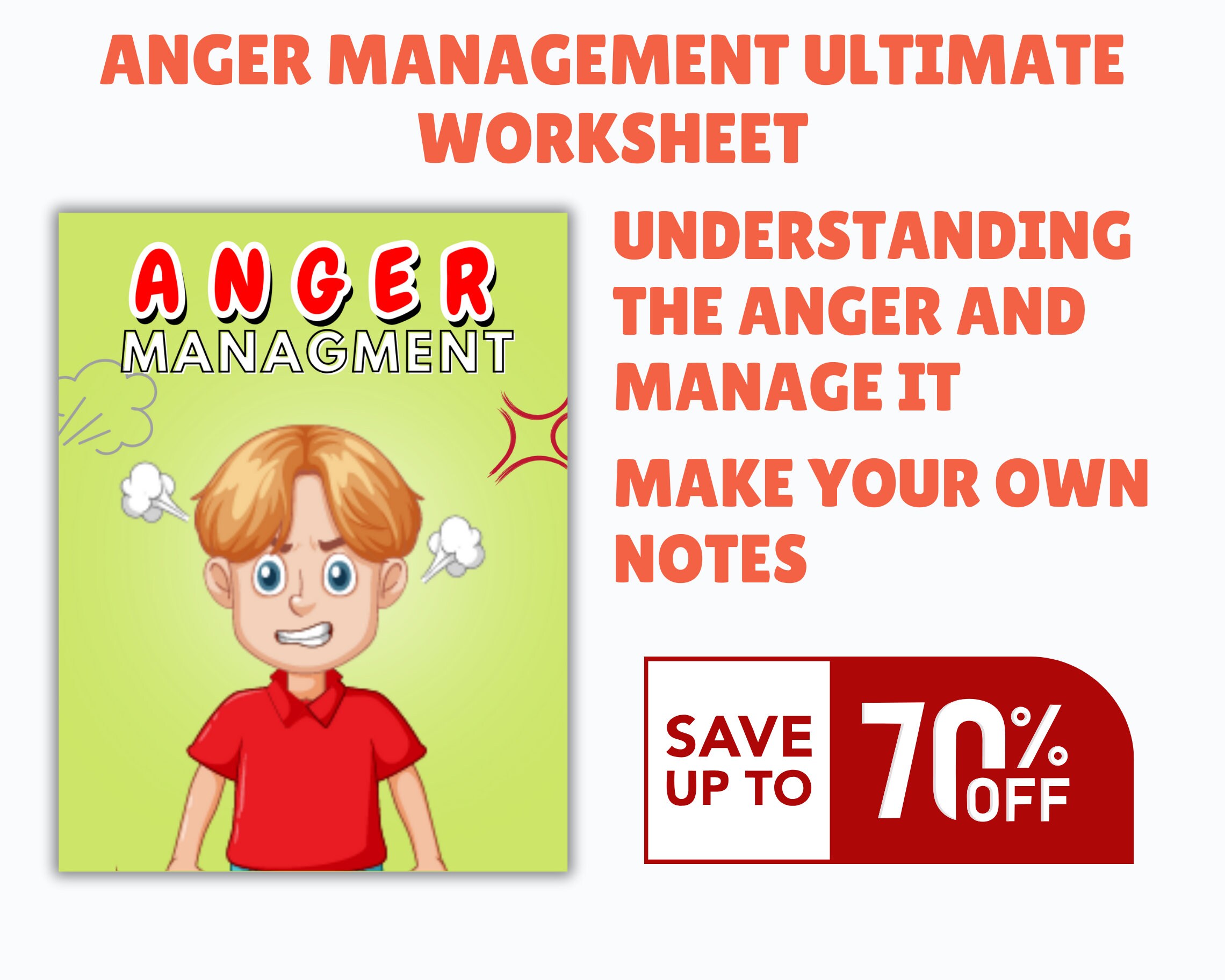 Understanding Anger Management Worksheets for Kids, Teens and Adults ...