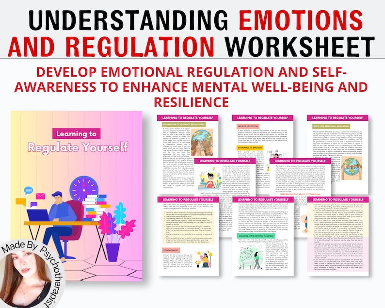 Understanding the Emotions Worksheets, Sitting With Our Emotions ...