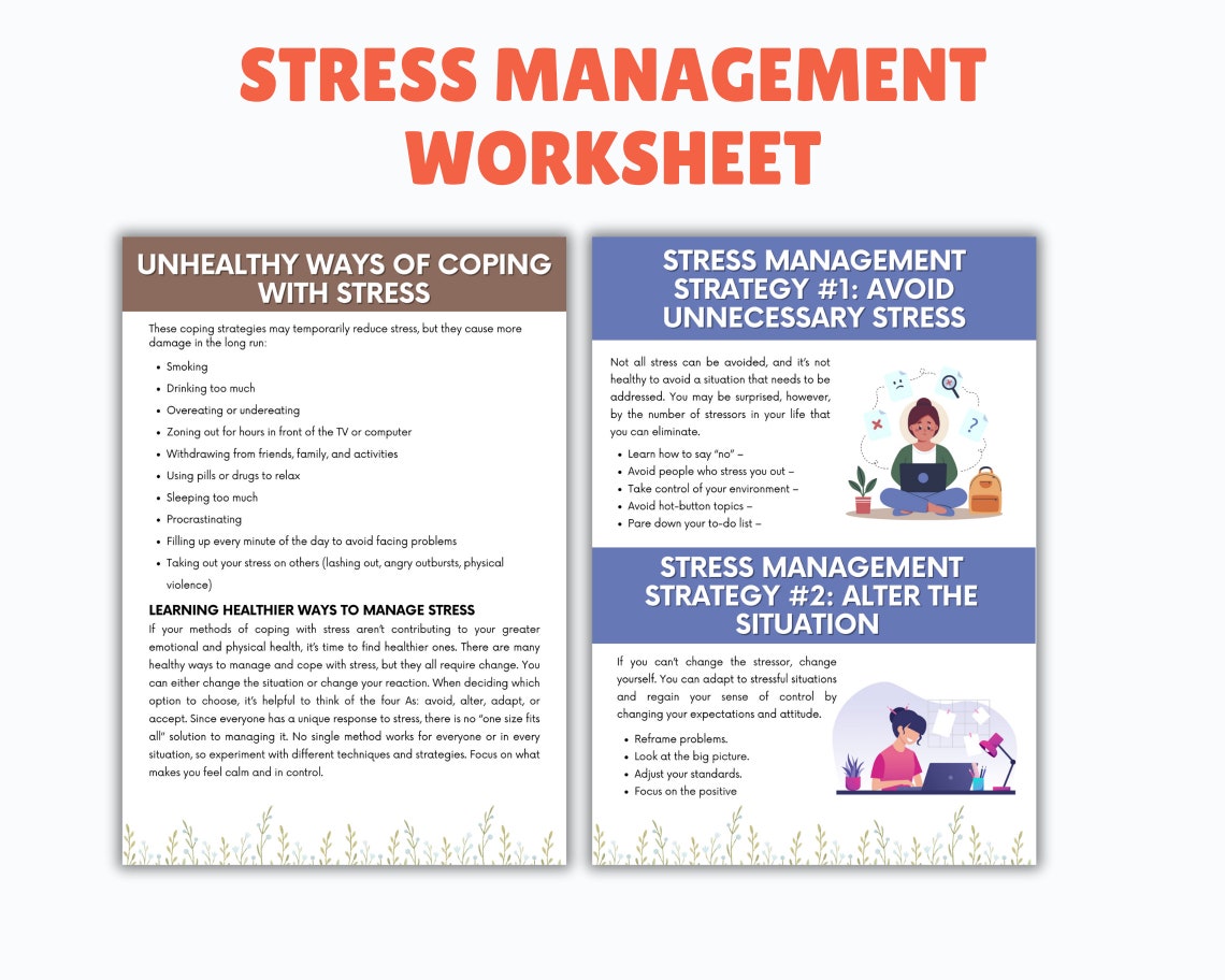 Understanding Stress and Stress Management Psychoeducation Tools and ...