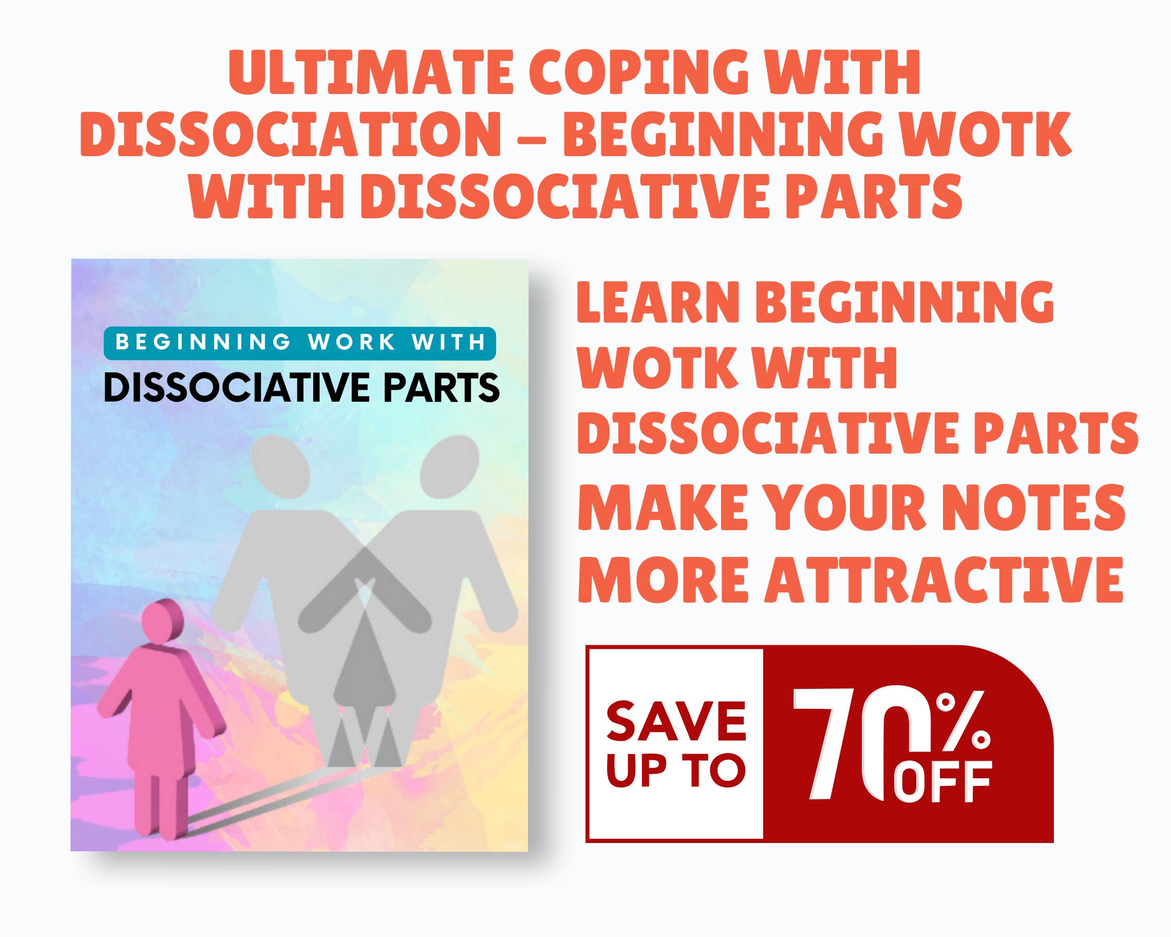 Dissociation Worksheets Workbook Dissociation Therapy Journal ...