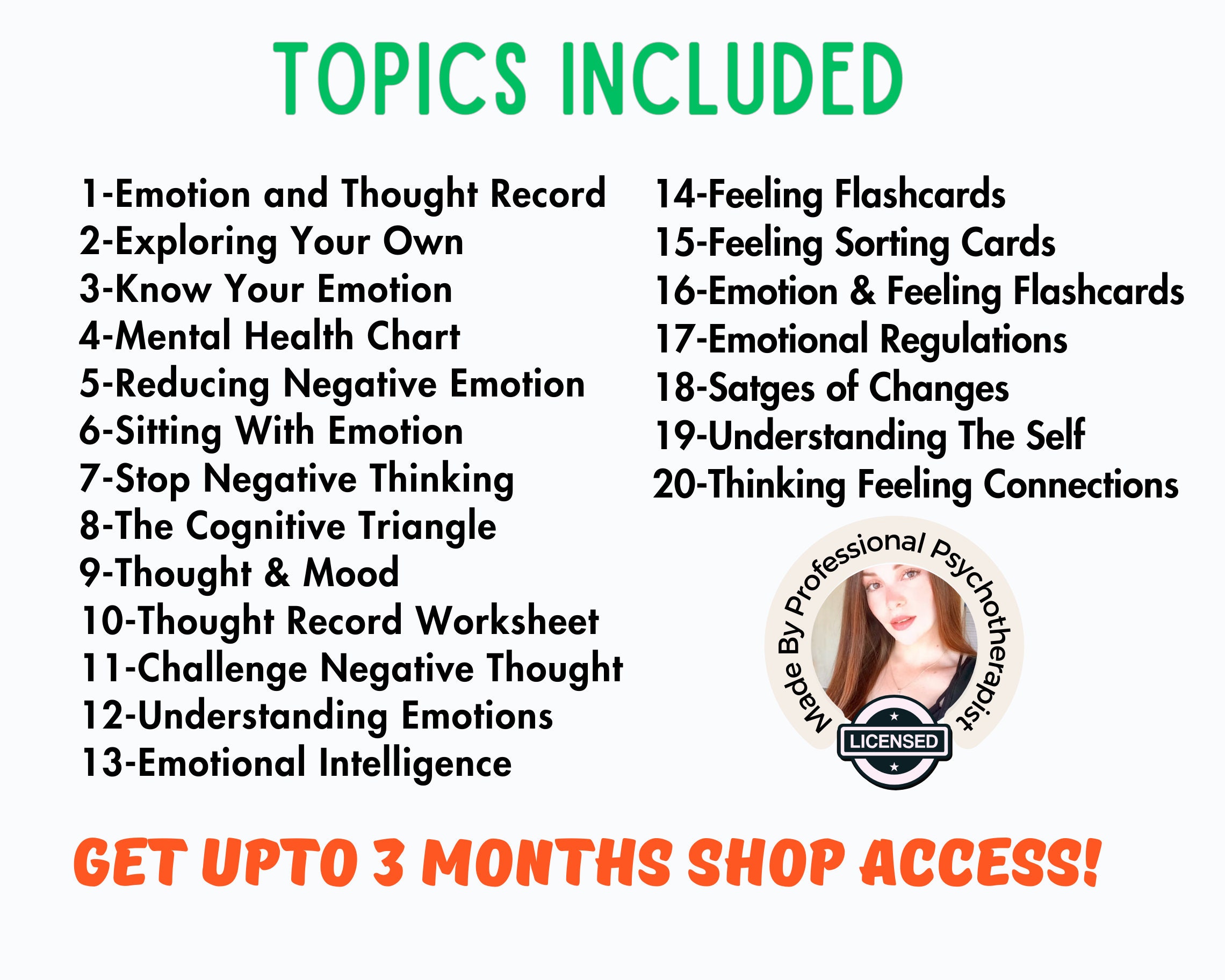 Emotions and Feelings Bundle, Psychology Resources, Inner Critic ...