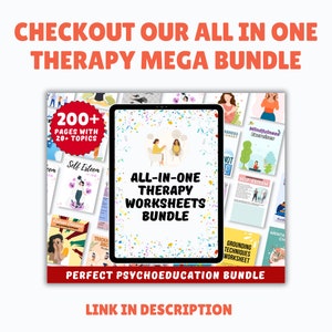 Exploring Yourself, IFS, Therapy Worksheet Bundle, Psychology Resources ...