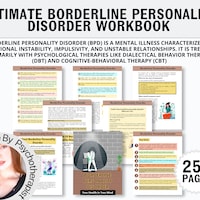 DBT Printable Cheat Sheet Blue / Purple | Dialectical Behavior Therapy ...