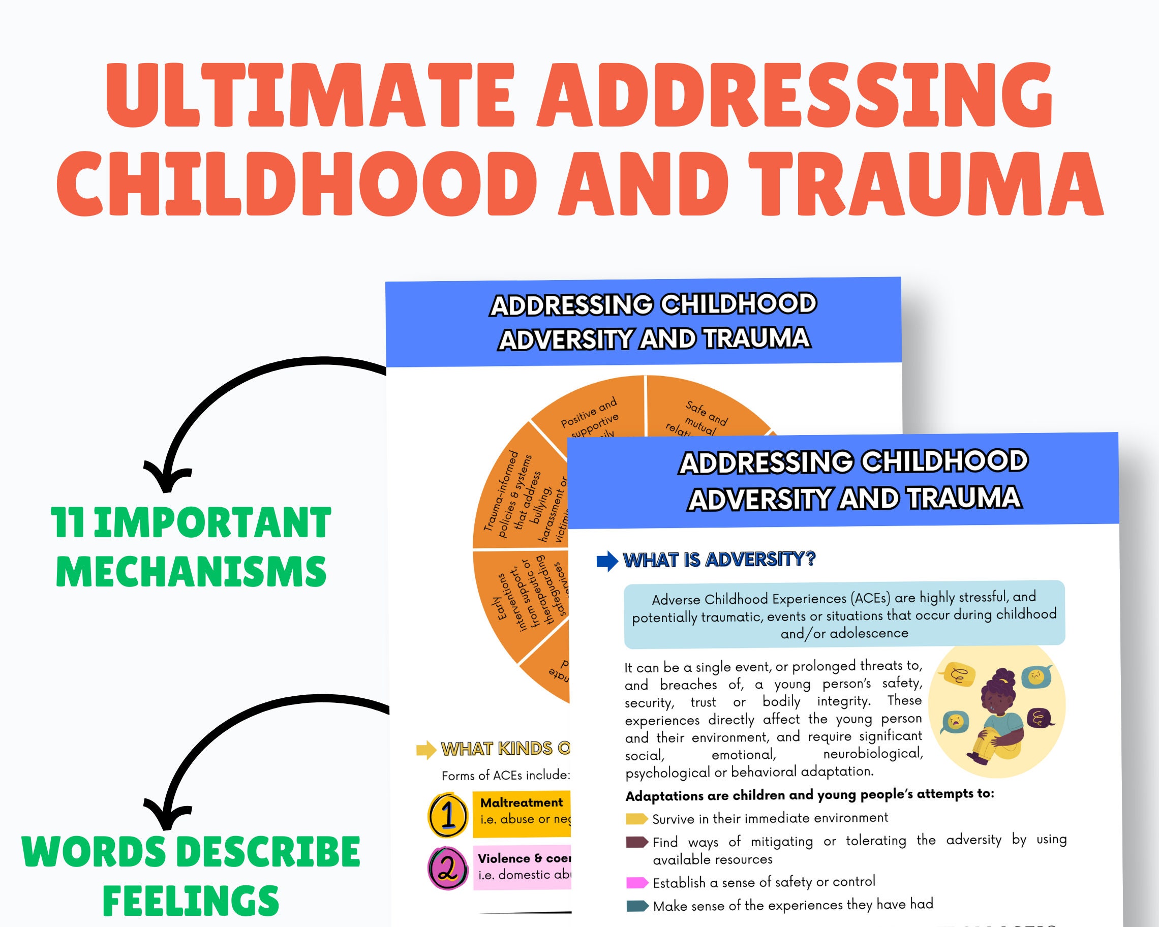 Childhood Trauma Readings & Worksheets | Adverse Childhood Experiences ...