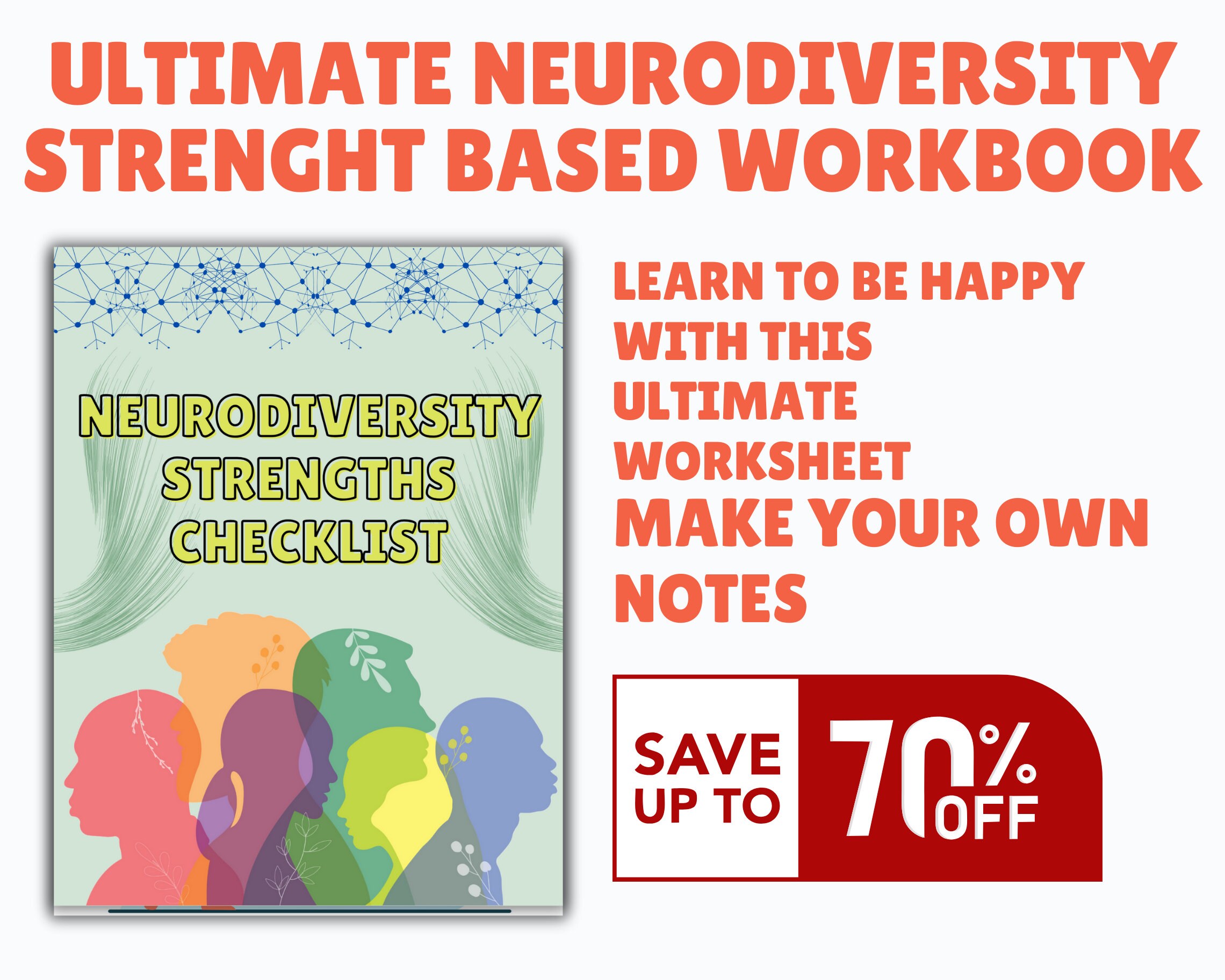 KNOW YOUR STRENGHT Neurodiversity Checklist, Perfect for Learning ...
