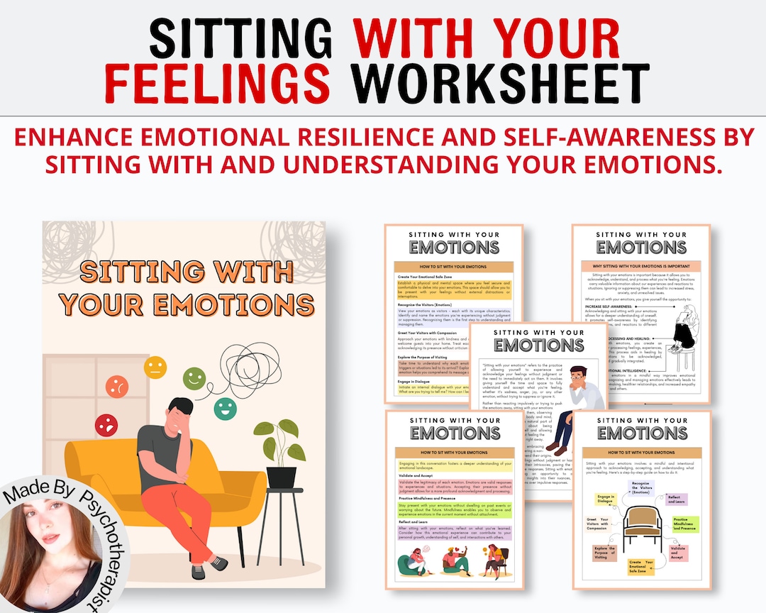Sitting With Your Feelings - a Therapeutic Tool to Manage Your Emotions ...