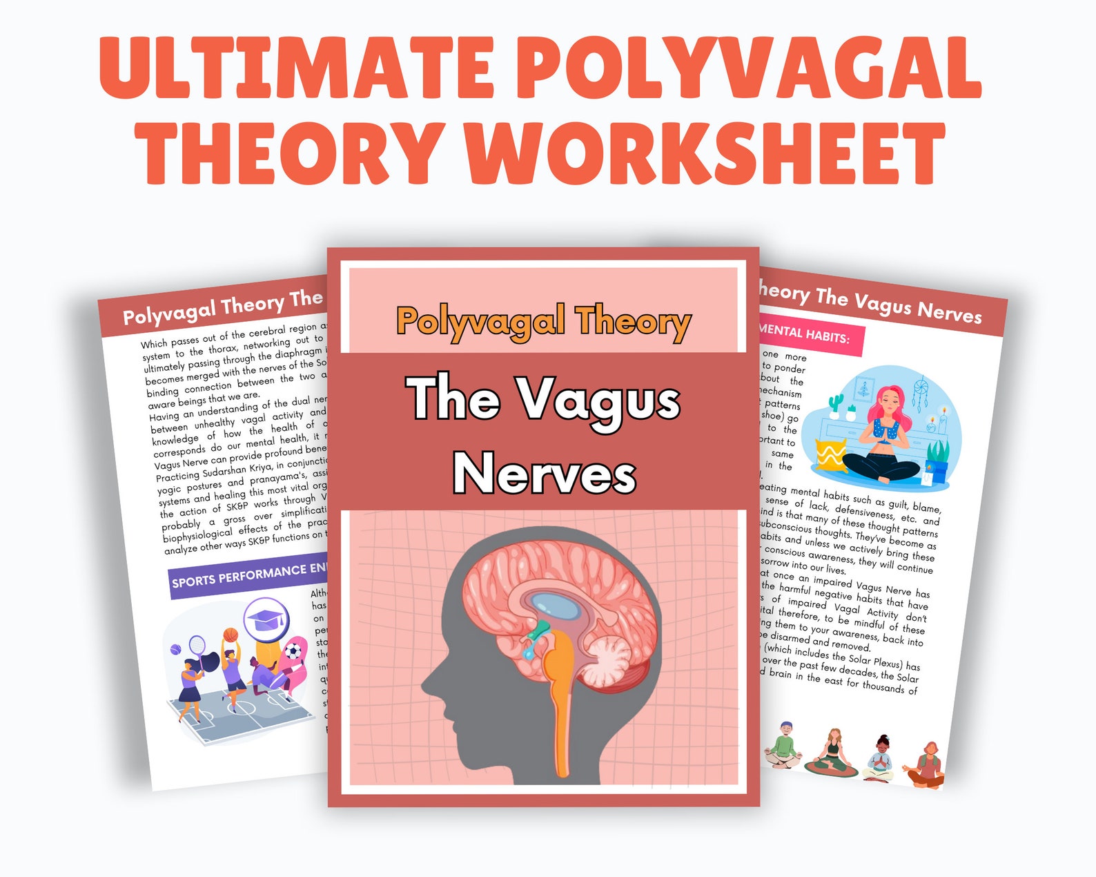 The Polyvagal Theory, Vagus Nerve Stimulation, Psychology, Therapy ...