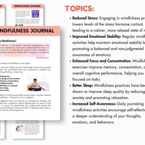 Mindfulness Mega Bundle | Mindfulness Worksheets for Adults and Teens ...