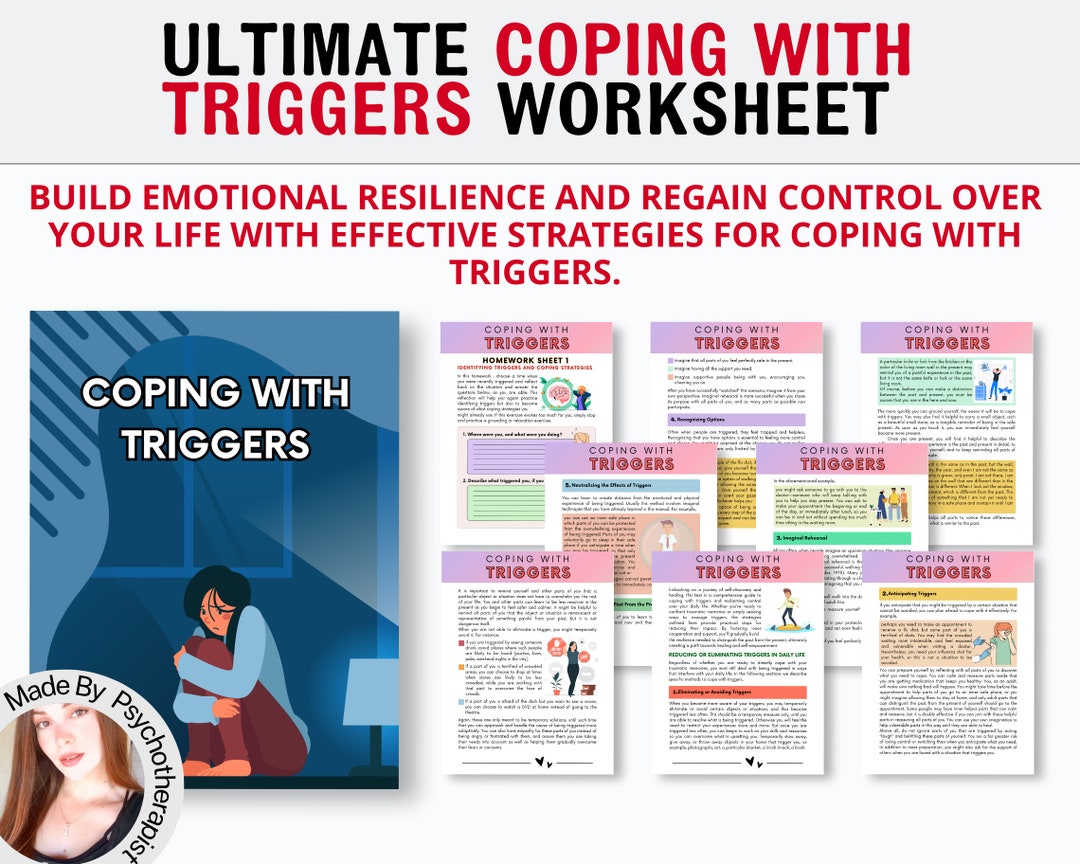 Coping With Triggers, Psychology Resources, Inner Critic, Boundaries, Trauma, Acceptance Therapy ...