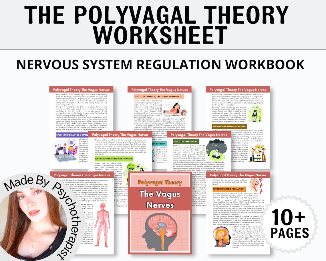 The Polyvagal Theory, Vagus Nerve Stimulation, Psychology, Therapy ...
