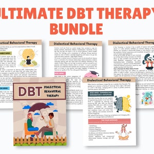 DBT MEGA BUNDLE, Dbt Skills, Dbt Workbook, Therapy Worksheet ...