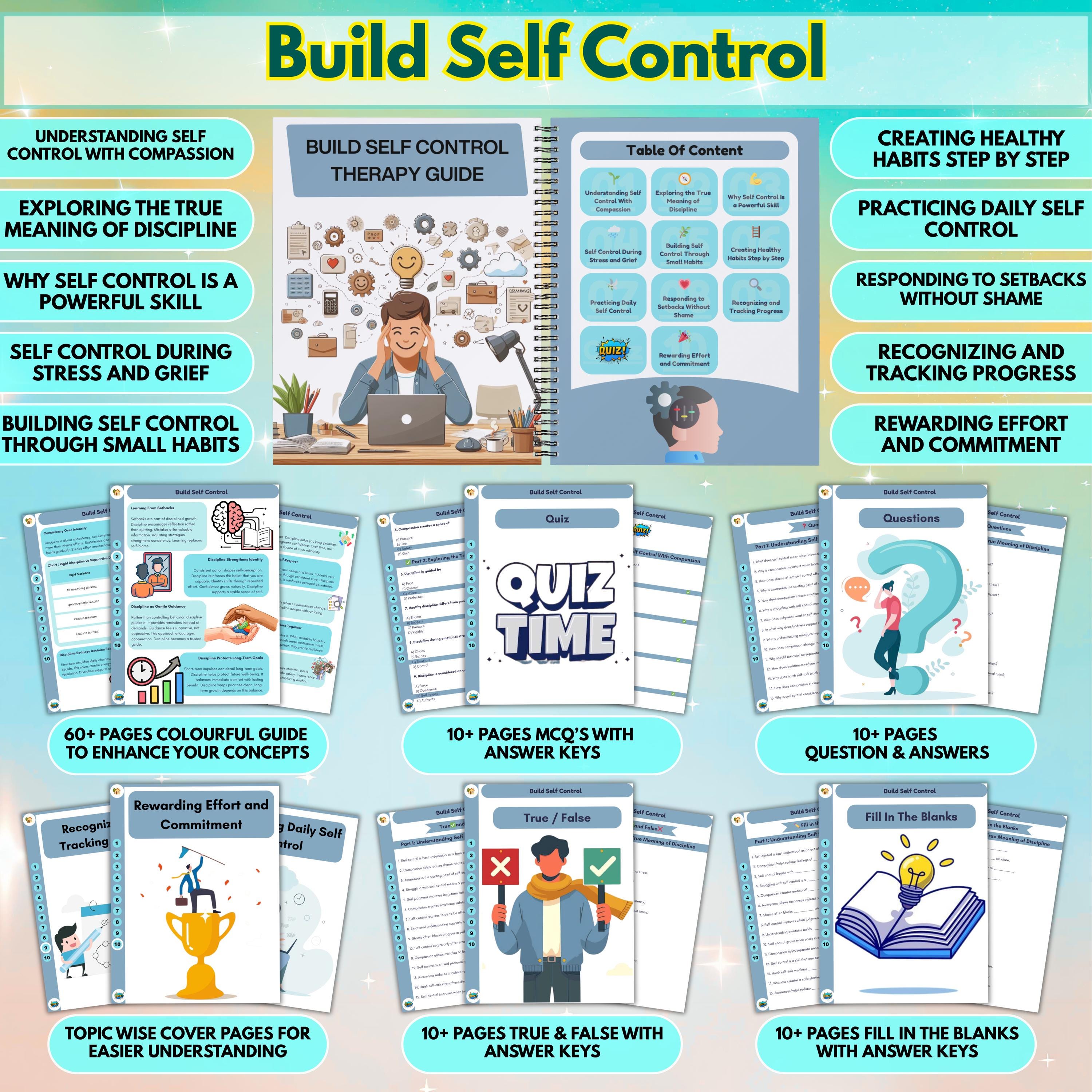 Impulse Control Mega Bundle Workbook: Emotional Regulation, 715+ Pages ...