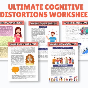 Anger Management Workbook for Teens and Adults, Anger Coping Skill ...