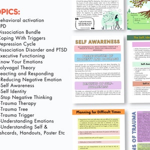 Breaking the Depression Cycle Workbook, Depression Spiral, Counseling ...