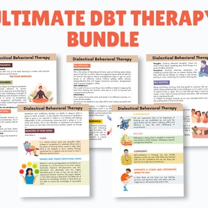 DBT MEGA BUNDLE, Dbt Skills, Dbt Workbook, Therapy Worksheet ...