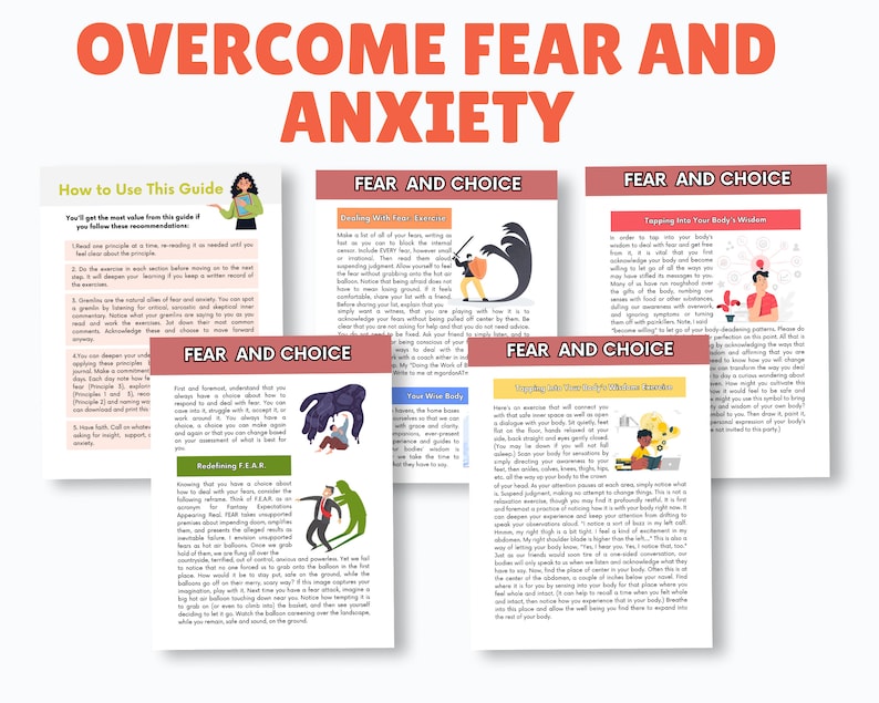 Understanding the Fear of Failure and Anxiety Workbook, Therapy ...