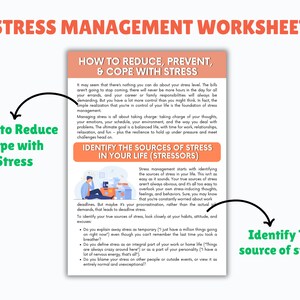 Understanding Stress and Stress Management Psychoeducation Tools and ...