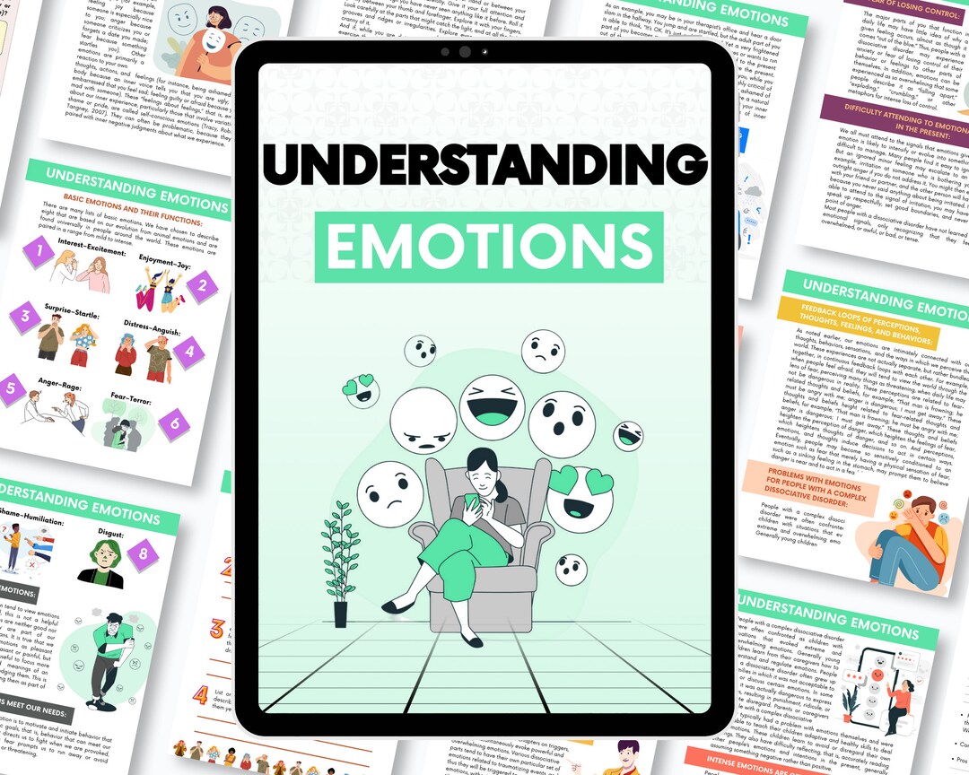 Emotions Activity, Identifying and Processing Emotions List, Emotion ...