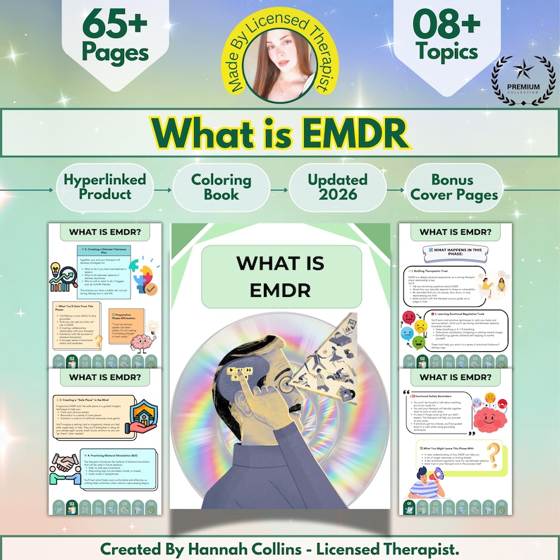 EMDR Scripts & Worksheets Phase 1-8: Eye Movement Psychotherapy, 65 ...