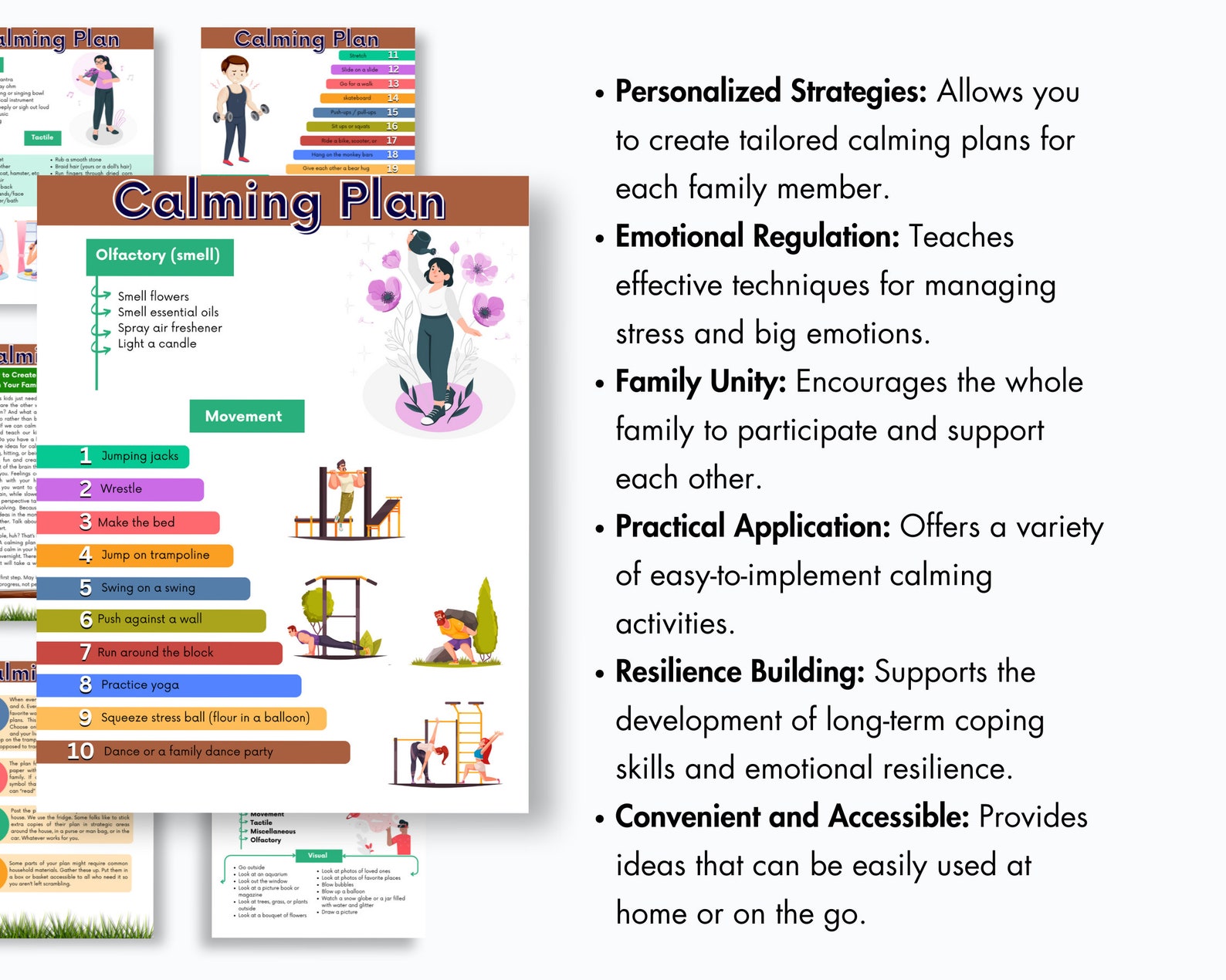 Calming Plan Worksheet, Psychology Resources, Inner Critic, Boundaries ...