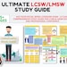 LCSW/LMSW Study Guide, ASWB Exam Tool, Complete Lcsw Lmsw Exam Study ...