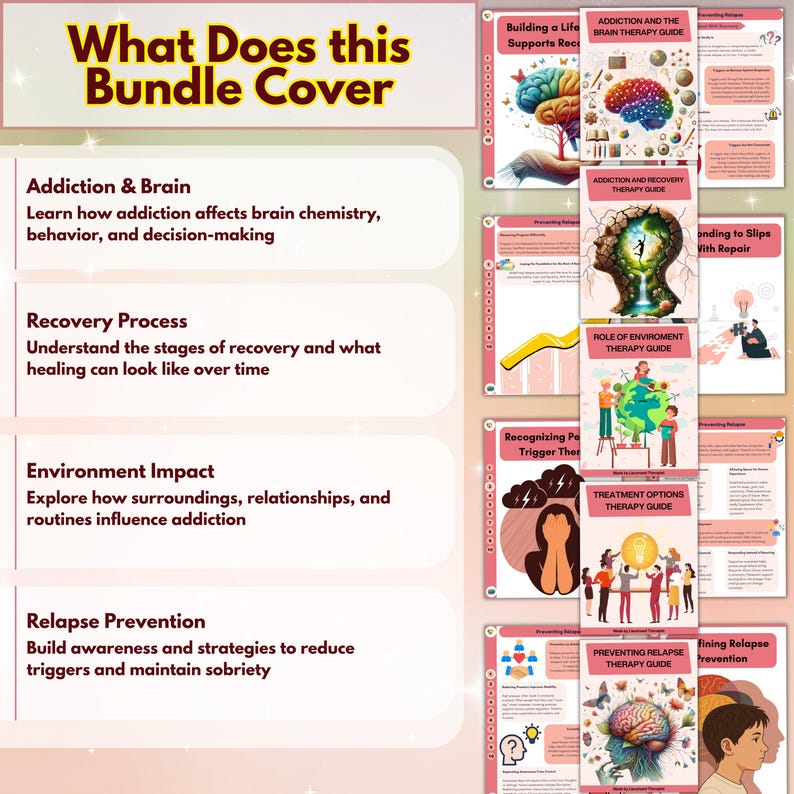 Sobriety & Addiction Recovery Mega Bundle: Substance Use, 751+ Pages ...