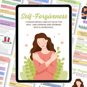 Ultimate Self Forgiveness Worksheet Package, Self Love, Self Growth ...