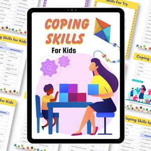 Ultimate Coping Skills Kids Toolbox, Education Handout and Worksheet ...