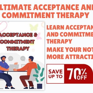 Acceptance and Commitment Therapy Workbook for Adults, Cognitive ...