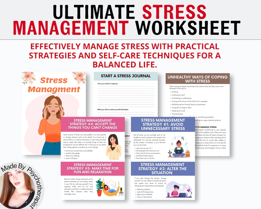 Understanding Stress and Stress Management Psychoeducation Tools and ...