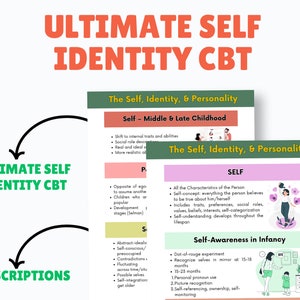 Self Identity, Dbt Skills, Dbt Workbook, Therapy Worksheet, Counselling ...