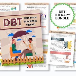 DBT MEGA BUNDLE, Dbt Skills, Dbt Workbook, Therapy Worksheet ...