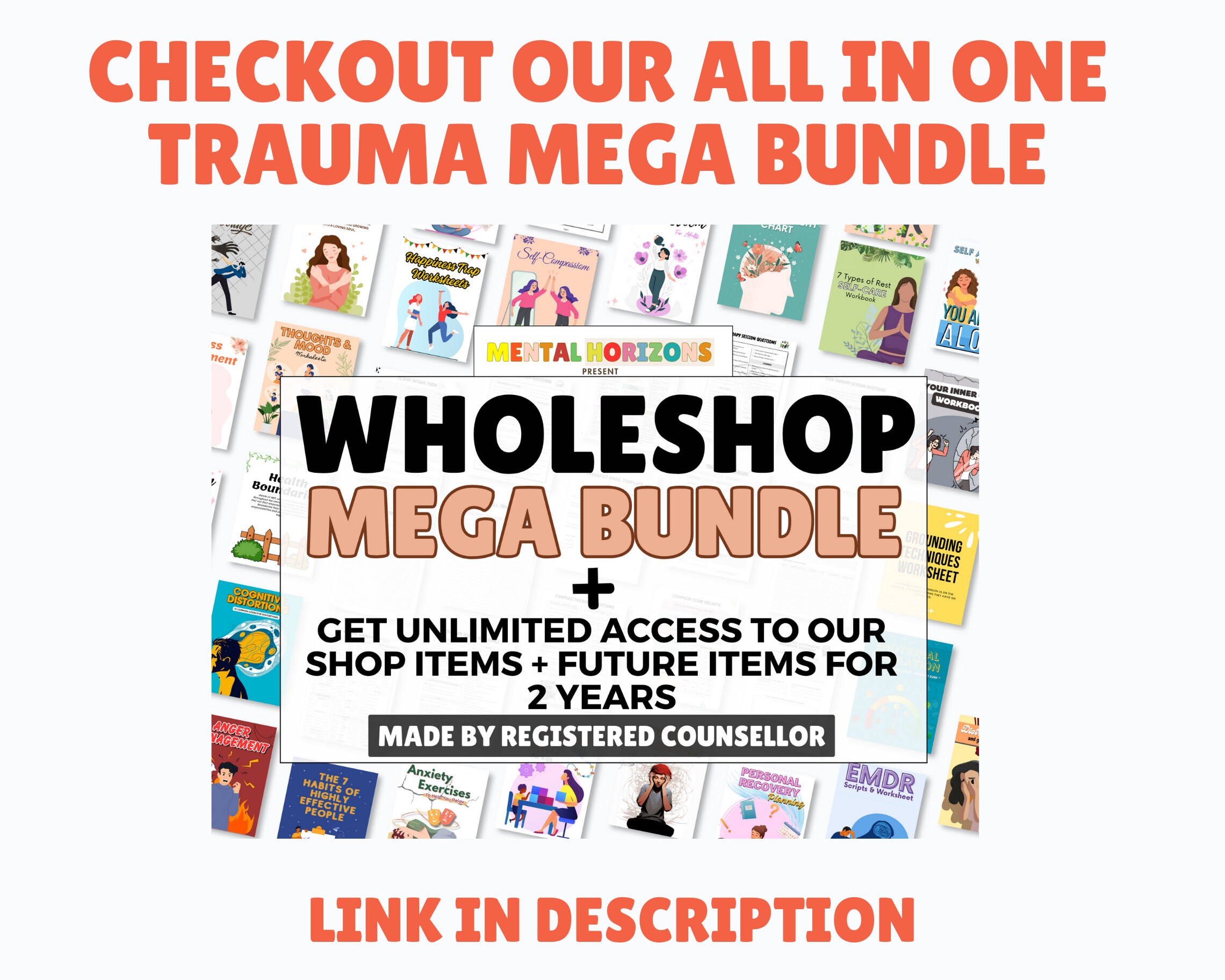 Self-harm Coping Workbook for Teen Mental Health & Reflective Teen ...