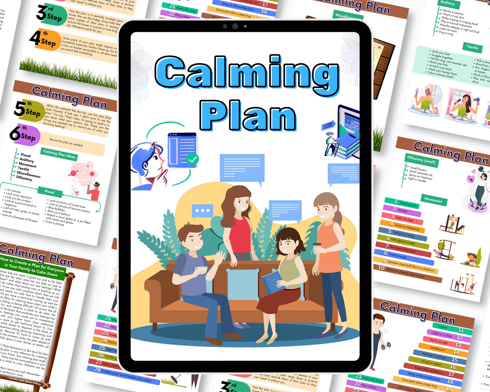 Calming Plan Worksheet, Psychology Resources, Inner Critic, Boundaries ...