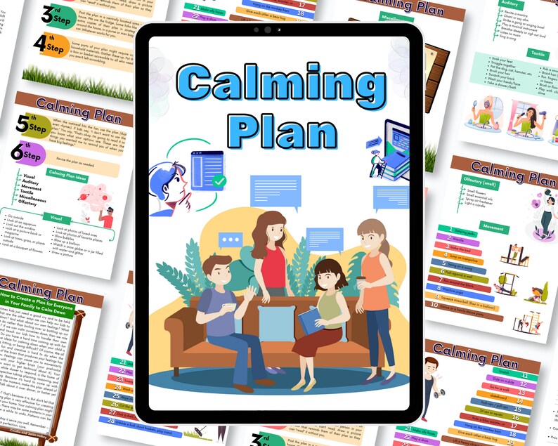 Calming Plan Worksheet, Psychology Resources, Inner Critic, Boundaries ...