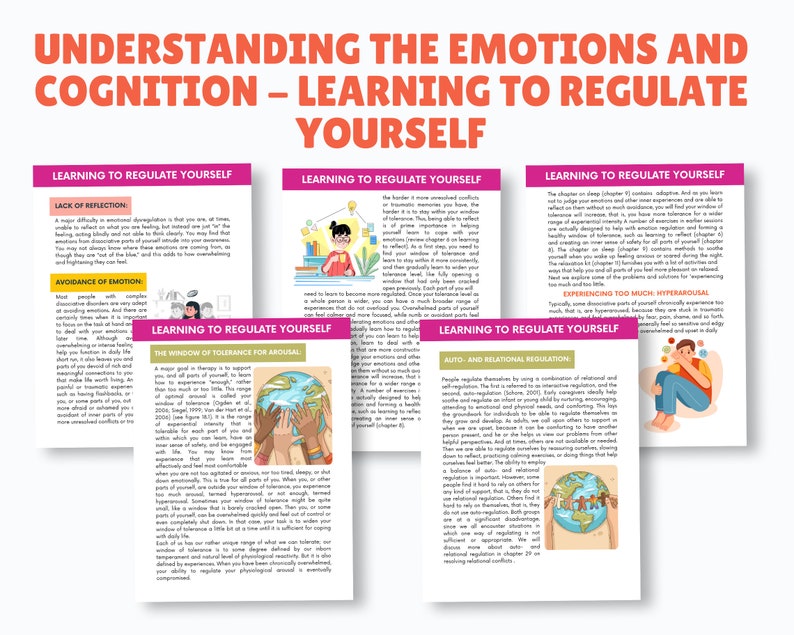 Understanding the Emotions Worksheets, Sitting With Our Emotions ...
