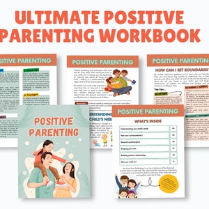 Positive Parenting PRINTABLE Workbook: Emotion Coaching Guide, Managing ...