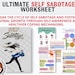 Self Sabotage Worksheets and Printable Psychoeducation Tools ...