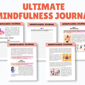 Mindfulness Mega Bundle | Mindfulness Worksheets for Adults and Teens ...