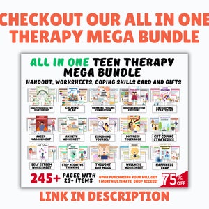 Understanding the Thinking Feeling Connections, Therapy Worksheets ...