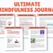 Mindfulness Mega Bundle | Mindfulness Worksheets for Adults and Teens ...
